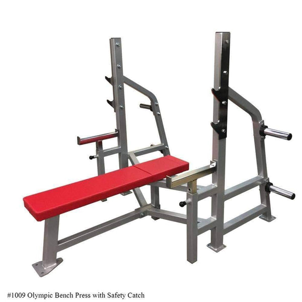 PB 1009 Olympic Flat Bench Press With Safety Catch – Unofive